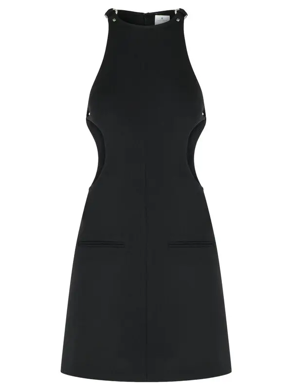 COURREGES Wool Blend Dress - Black
