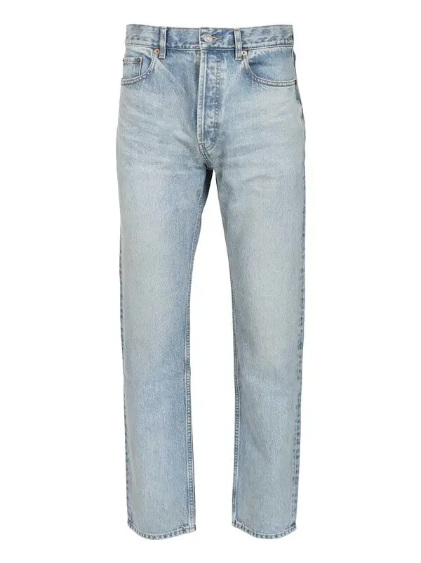 Saint Laurent Mick Long Jeans - Blue