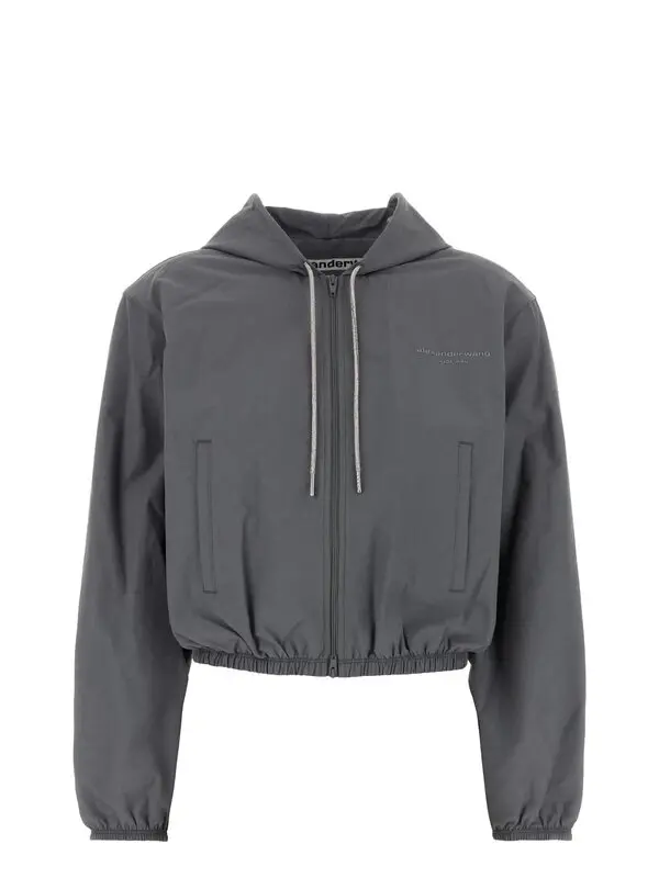 Alexander Wang Tech Fabric Sweatshirt - Gray