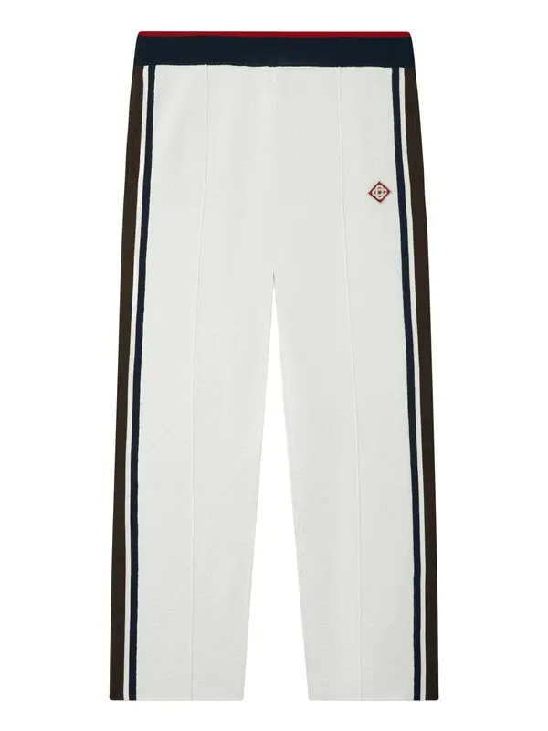 Casablanca Café Culture Stripe Track Pants - Brown