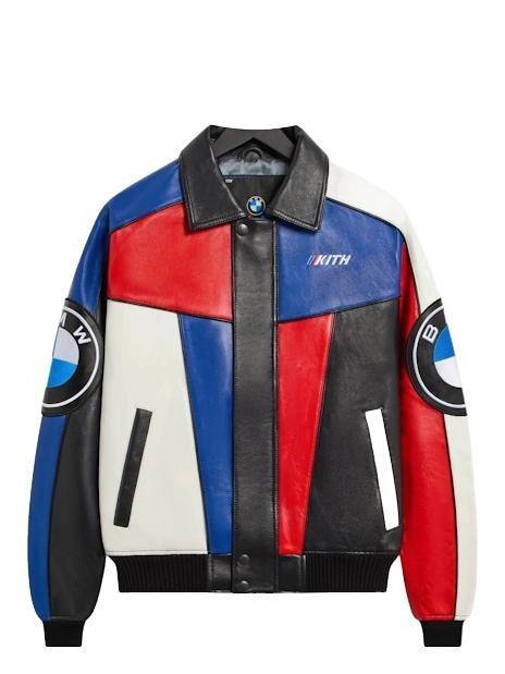 Kith X Bmw X Avirex Leather Jacket - Multicolor
