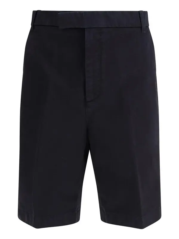 Thom Browne Typewriter Cloth Utility Chino Shorts - Blue