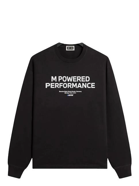 Kith X Bmw Quote Long Sleeve Tee Shirt - Black