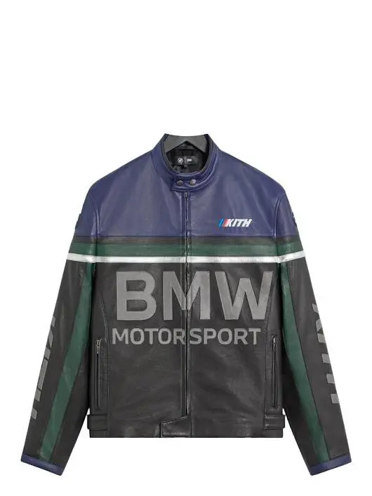 Kith X Bmw Braun Moto Jacket - Black