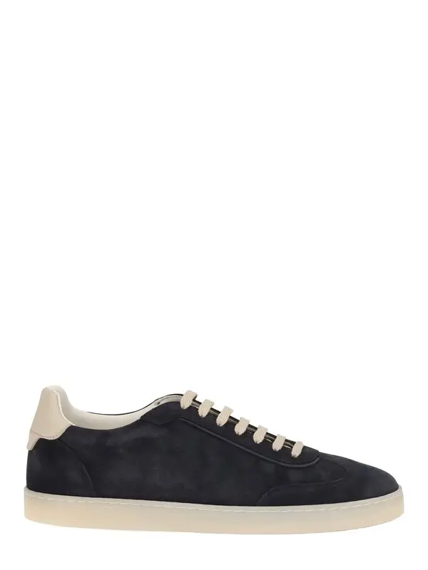 Brunello Cucinelli Suede Sneakers - Brown