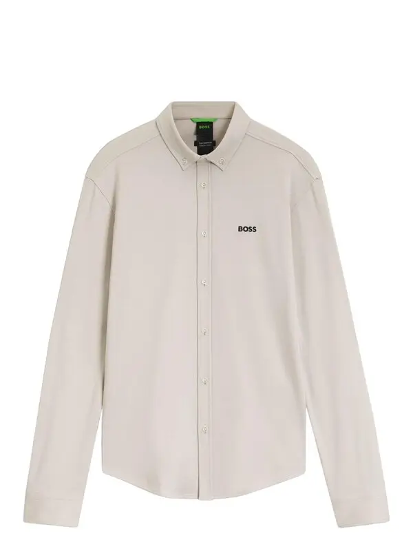 BOSS Regular-fit Shirt - Light Beige