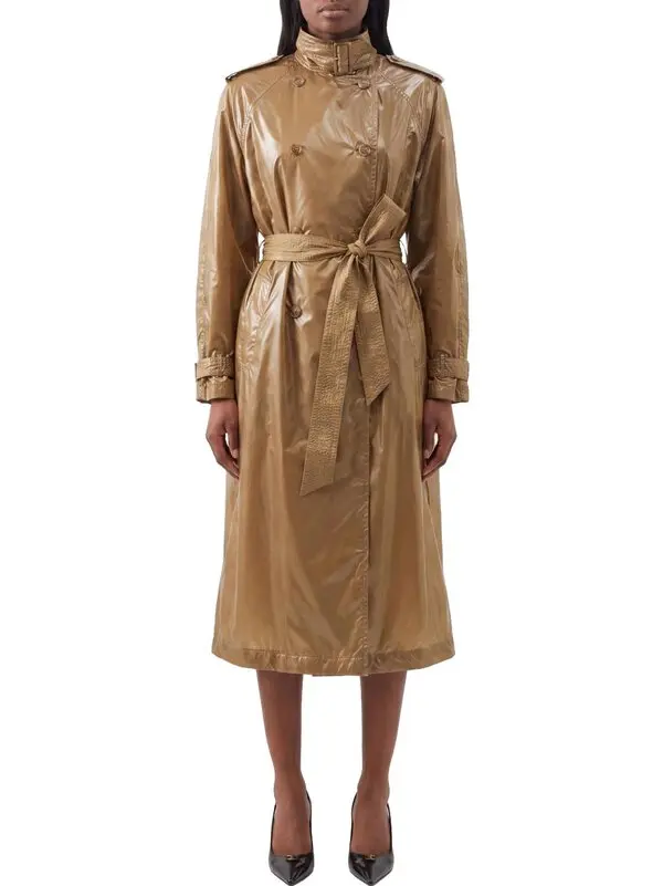 Saint Laurent Double-breasted Trench Coat - Brown