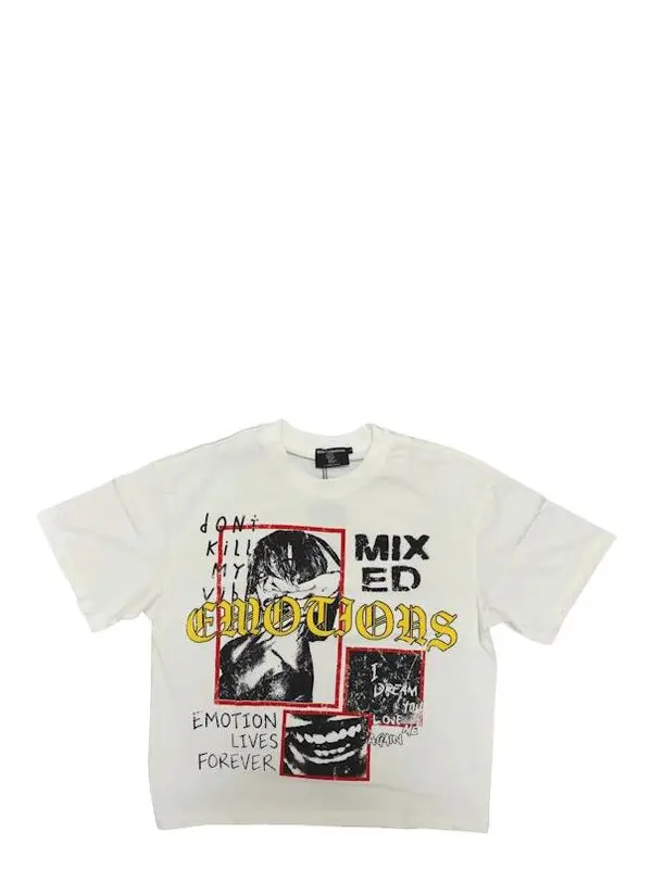 Mixed Emotion Forever Tee Shirt - White