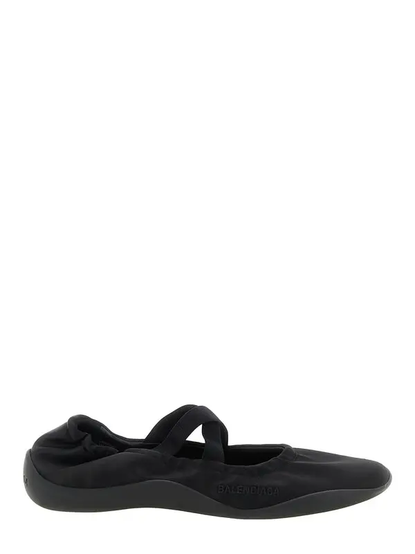 Balenciaga Shibuya Ballet Flats - Black