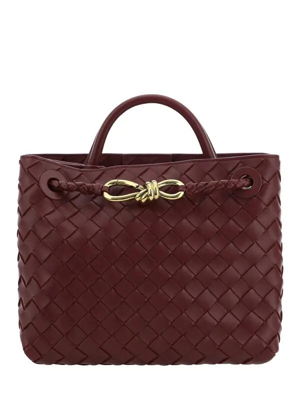 Bottega Veneta Andiamo Shoulder Bag - Red