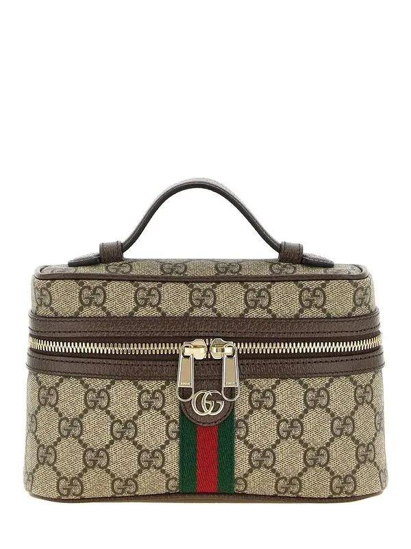 Gucci Ophidia Small Shoulder Bag - Cream