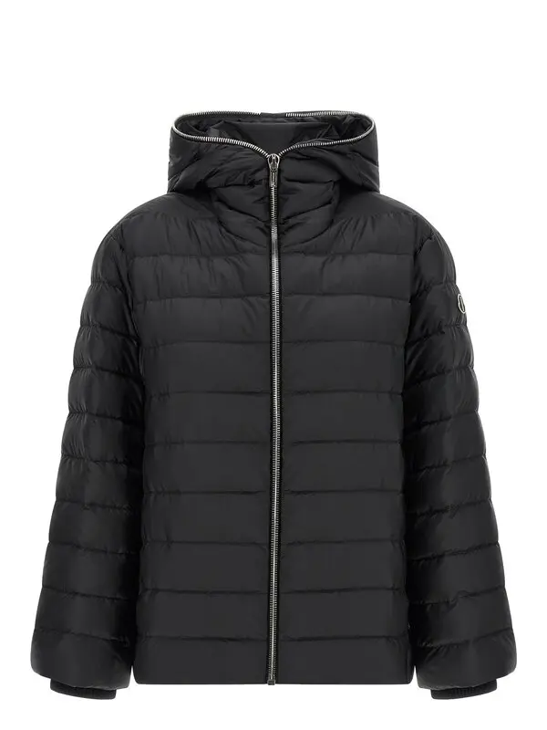 Rick Owens Moncler + 'ziplock' Down Jacket - Black