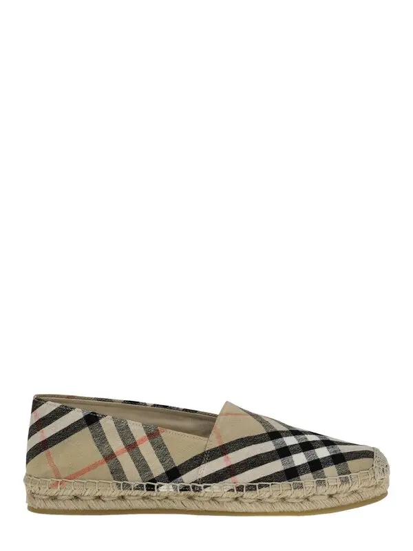 Burberry Mews Check Espadrilles - Multicolor