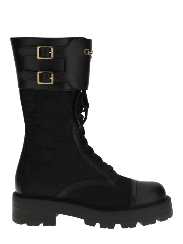 Dior D-trap Low Boot 4.5cm - Black