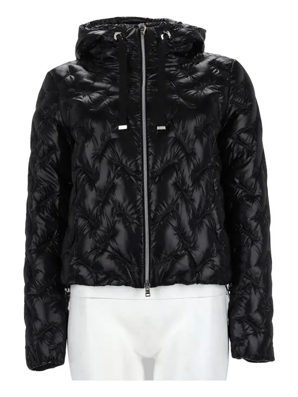 Herno Ultralight Nylon Resort Jacket - Black