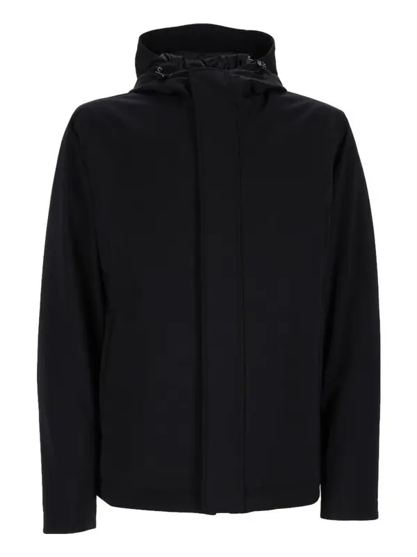 Herno Hooded Jacket - Black
