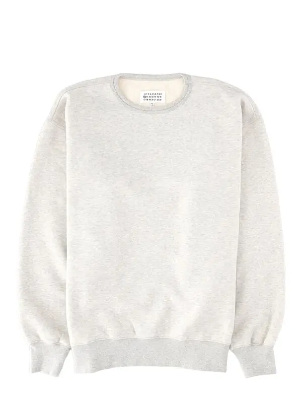 MAISON MARGIELA Cotton Sweatshirt - Gray