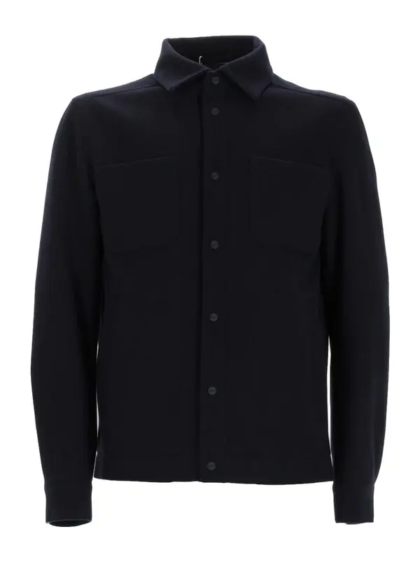 Herno Snap Button Jacket - Blue