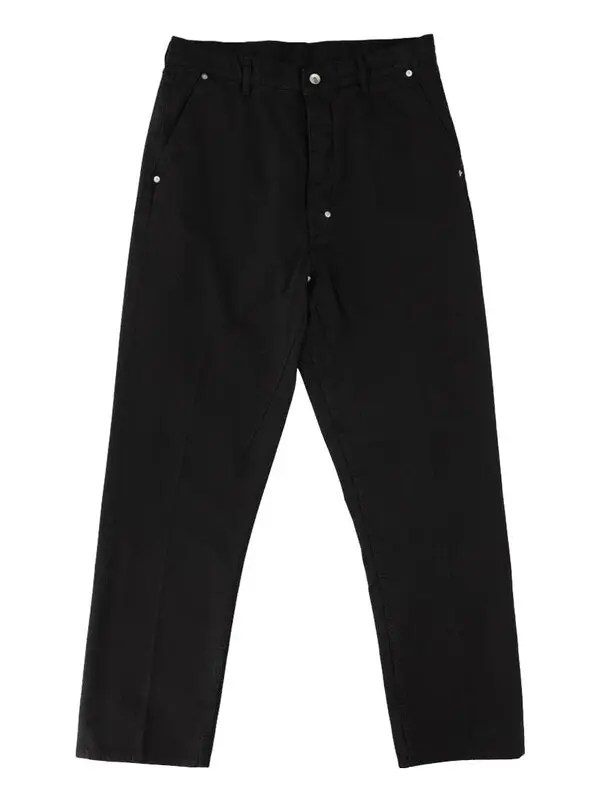 Rick Owens Cotton Denim Jeans - Black