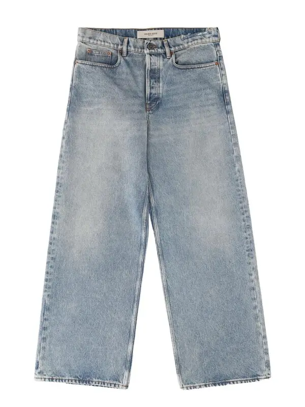 GOLDEN GOOSE Cotton Denim Jeans - Blue