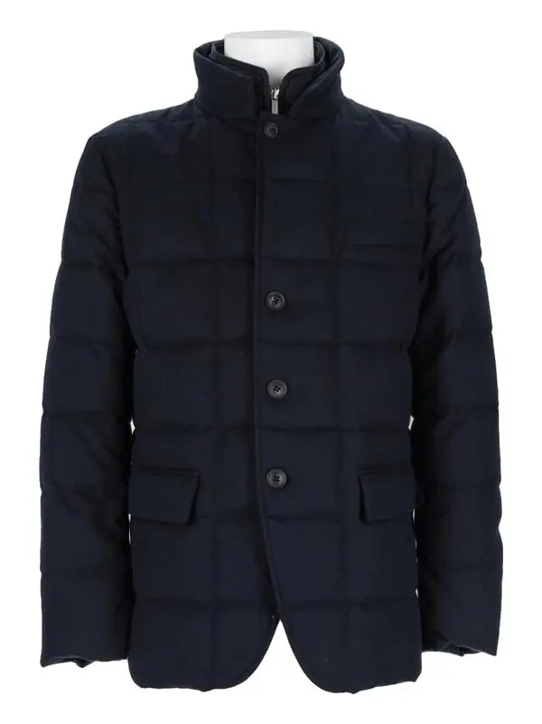 FAY Quilted Jacket - Blue