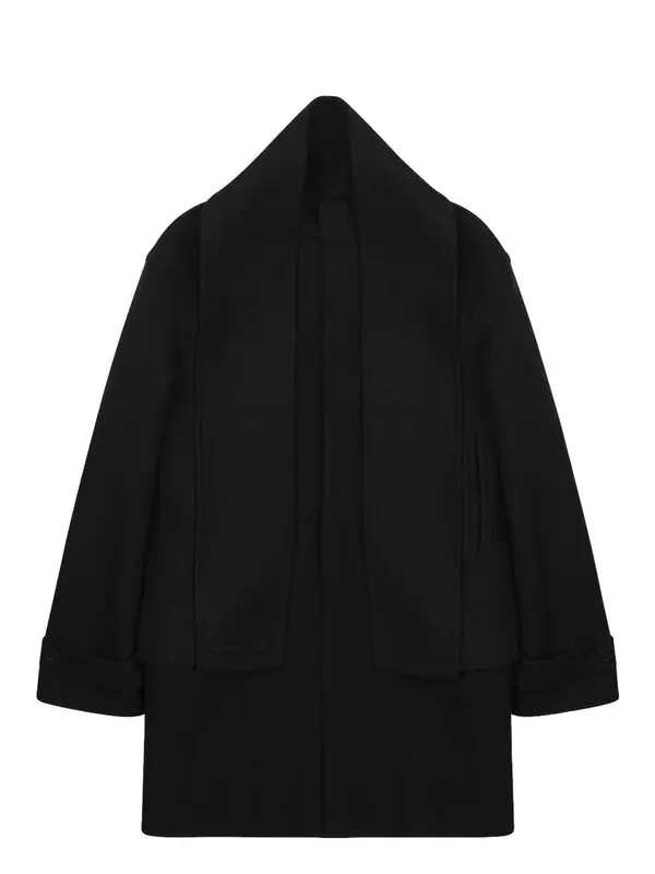 Dior Wool And Cashmere Coat - Black