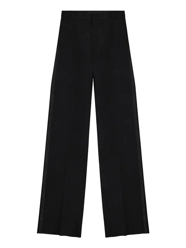 Balenciaga Tailored Tuxedo Pants - Black