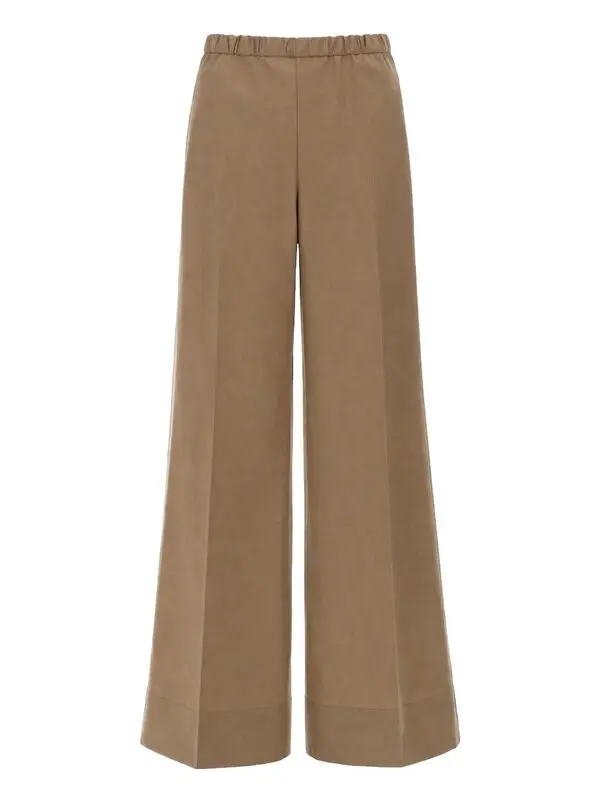 Moncler Cotton Trousers - Cream