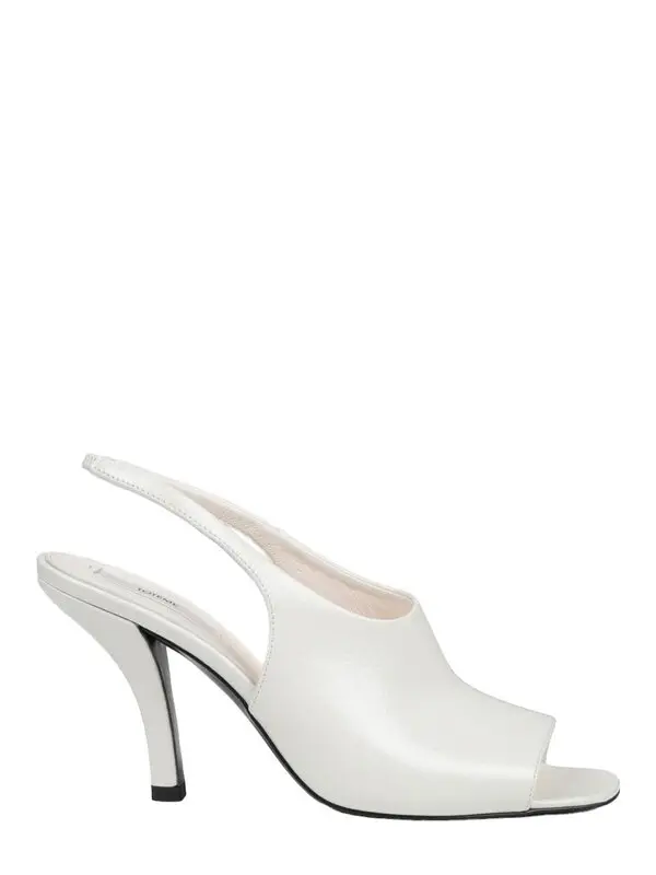 TOTEME Contour Slingback Sandals - White