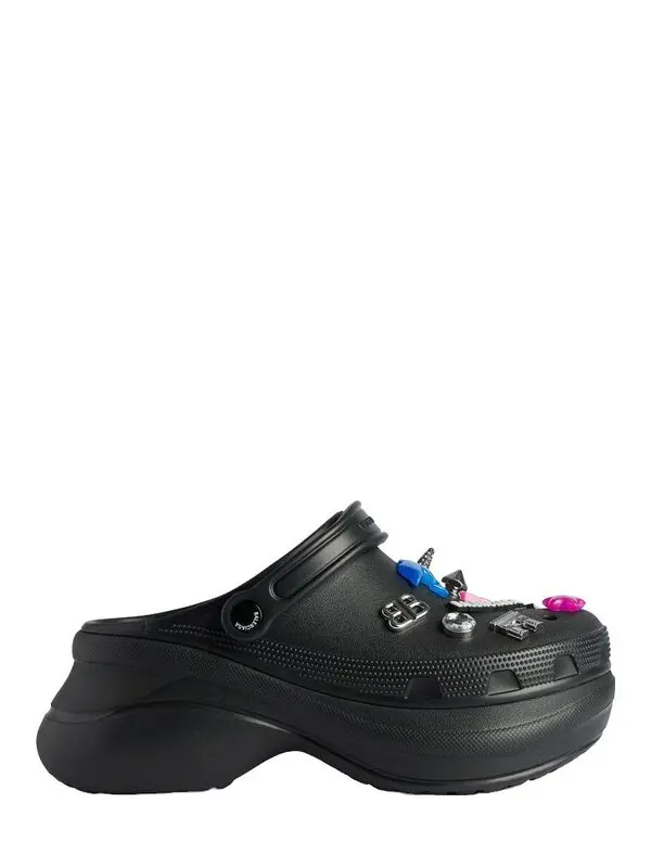 Balenciaga Crocs™ Jibbitz™ Sabot - Black