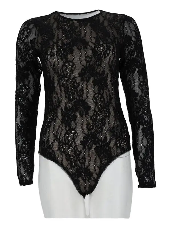 Zimmermann Lace Bodysuit - Black