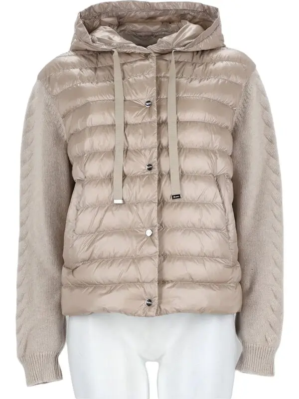 Herno Ultralight Nylon Resort Jacket - Cream