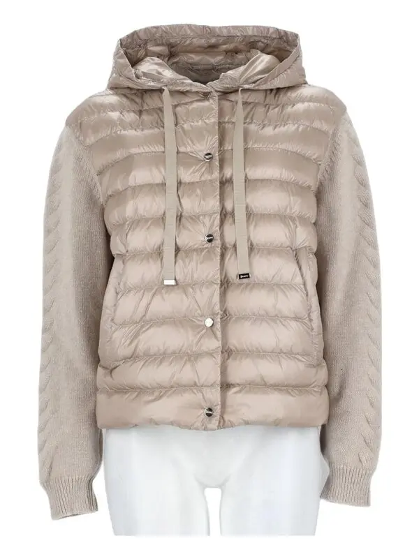 Herno Ultralight Nylon Resort Jacket - Cream