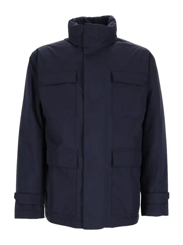 Herno Polyester Outerwear - Blue