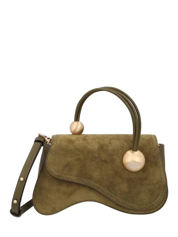 Cult Gaia Leather Shoulder Bag - Pink