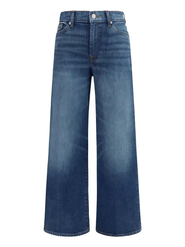 7 For All Mankind Lotta Wide-leg Jeans - Blue
