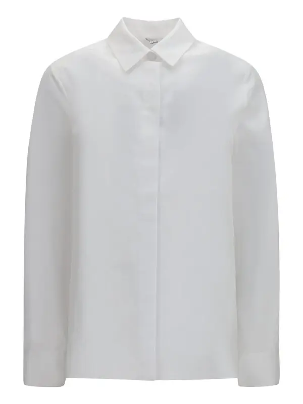 LARDINI Classic Cotton Shirt - White