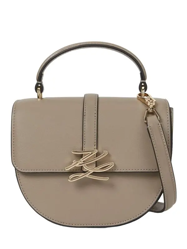 Karl Lagerfeld K/autograph Drop Top Handle Bag - Ash Grey