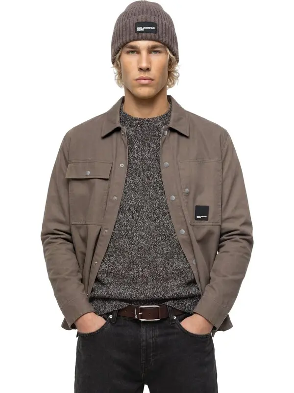 KL JEANS Jeans Canvas Overshirt Jacket - Iron