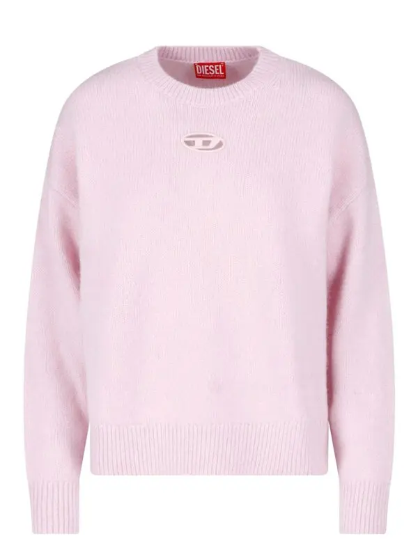 DIESEL® Wool And Alpaca Sweater - Pink