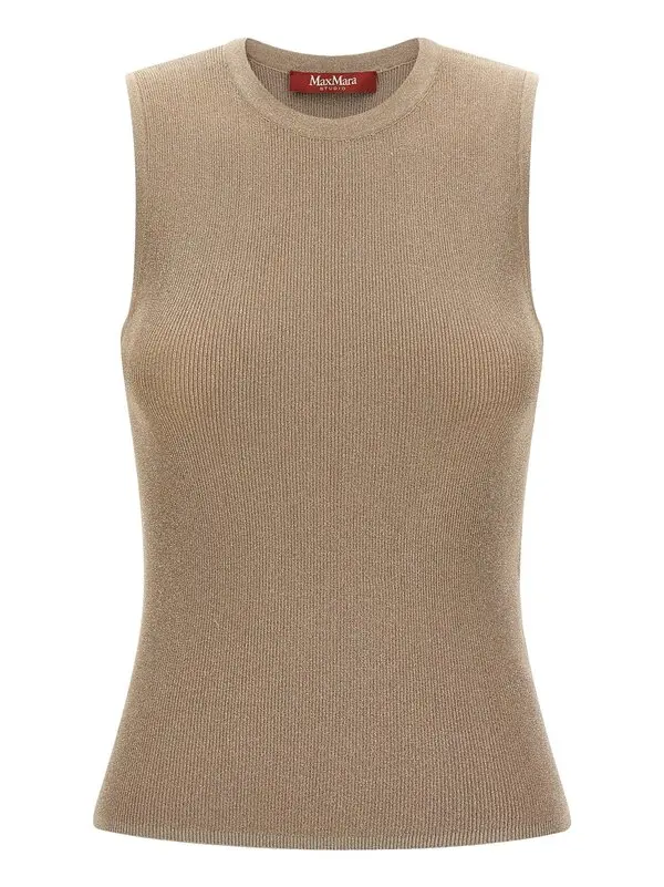 Max Mara Mstsante Top - Beige