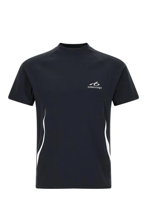 Balenciaga Techwear' T-shirt - Blue