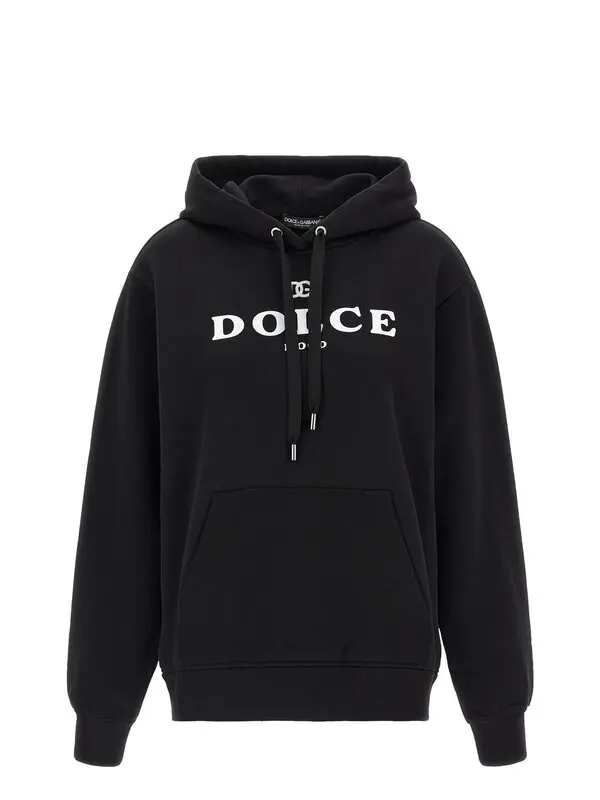 Dolce & Gabbana Dolce Mood' Hoodie - Black