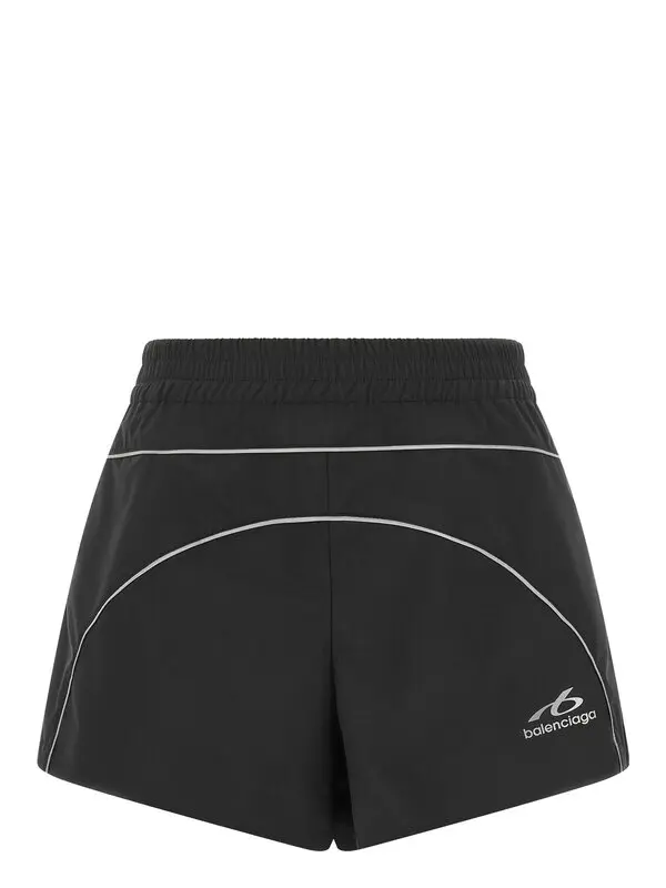 Balenciaga Techwear' Shorts - Black