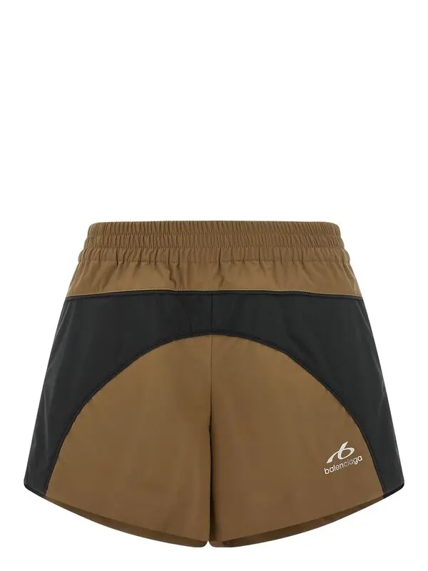 Balenciaga Techwear' Shorts - Brown
