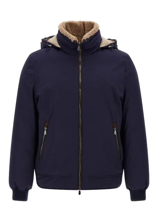 Brunello Cucinelli Padded Jacket - Blue