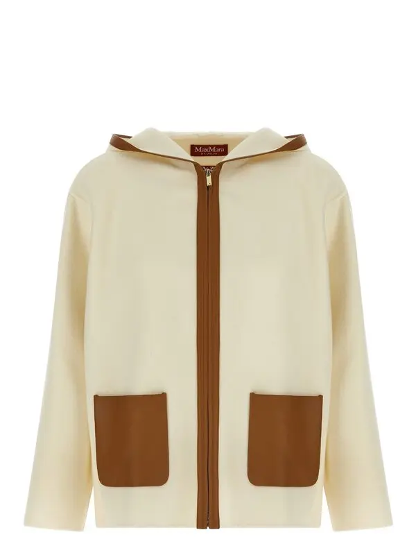 Max Mara Mstcomica' Coat - White