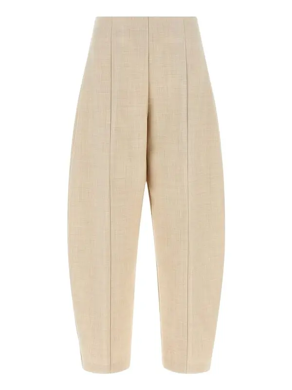 NUDE Balloon Trousers - Beige
