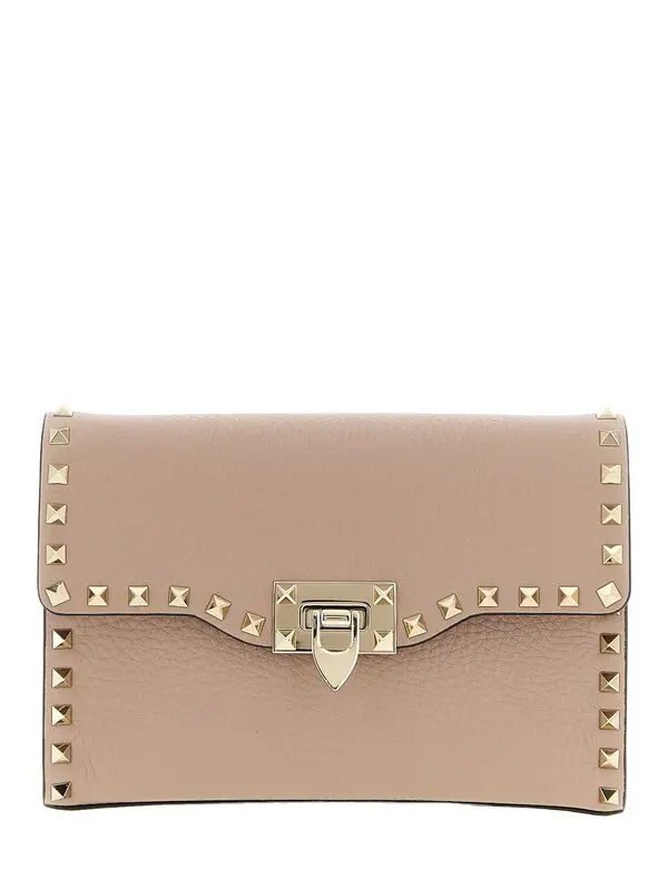 Valentino Garavani Rockstud Shoulder Bag - Pink