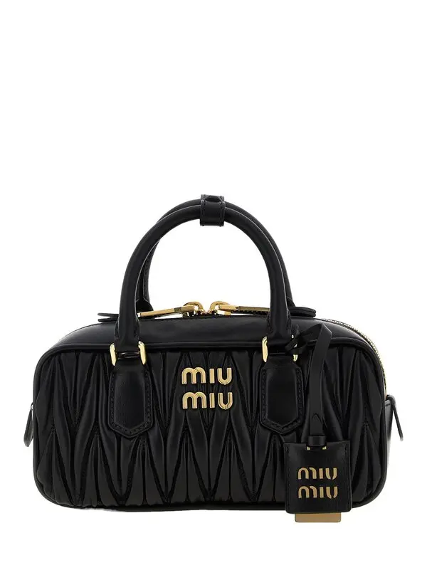 Miu Miu Arcadie Handbag - Black